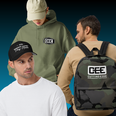 CEE Shop | Official Merchandise of Cutting Edge Engineering Australia